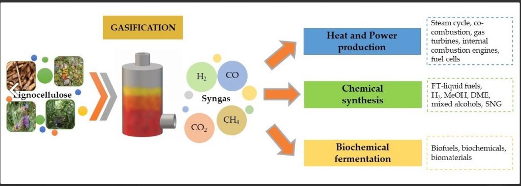 GREEN HYDROGEN THROUGH BIOMASS GASIFICATION